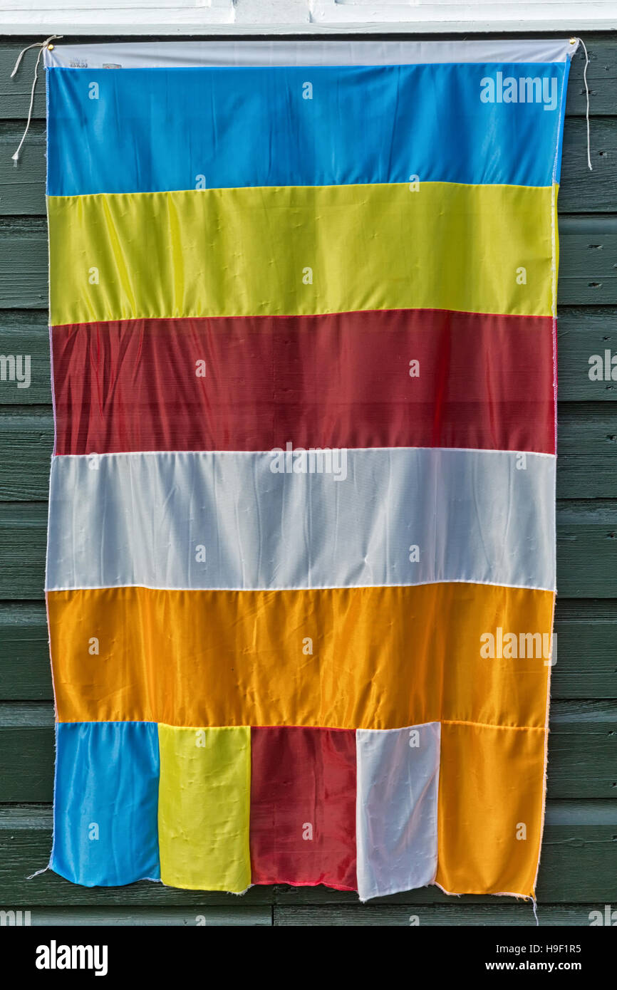 Buddhist flag hi-res stock photography and images - Alamy