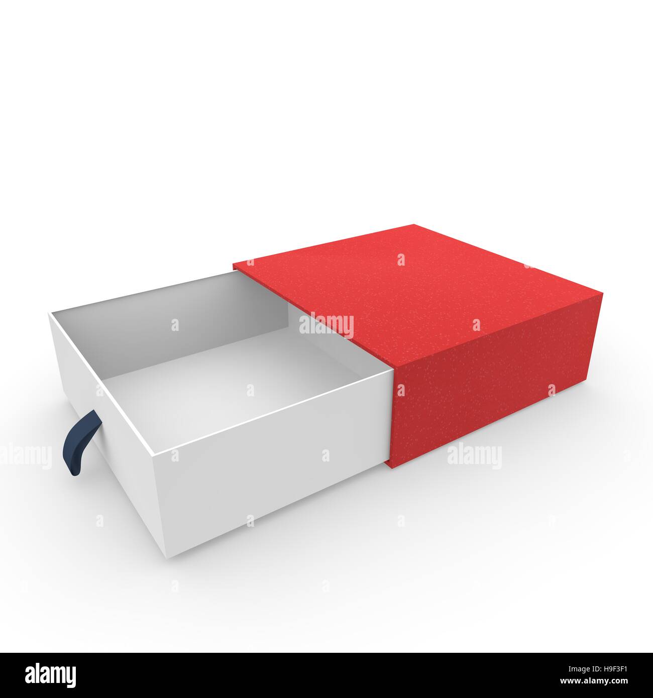 Render red shipping container open hi-res stock photography and images ...