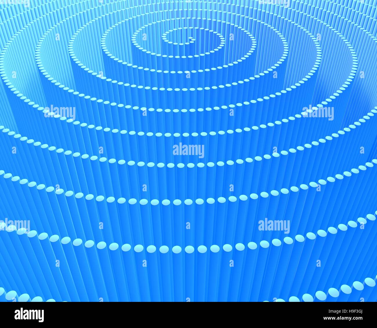 A spiral of blue lines, abstract digital background pattern Stock Photo ...