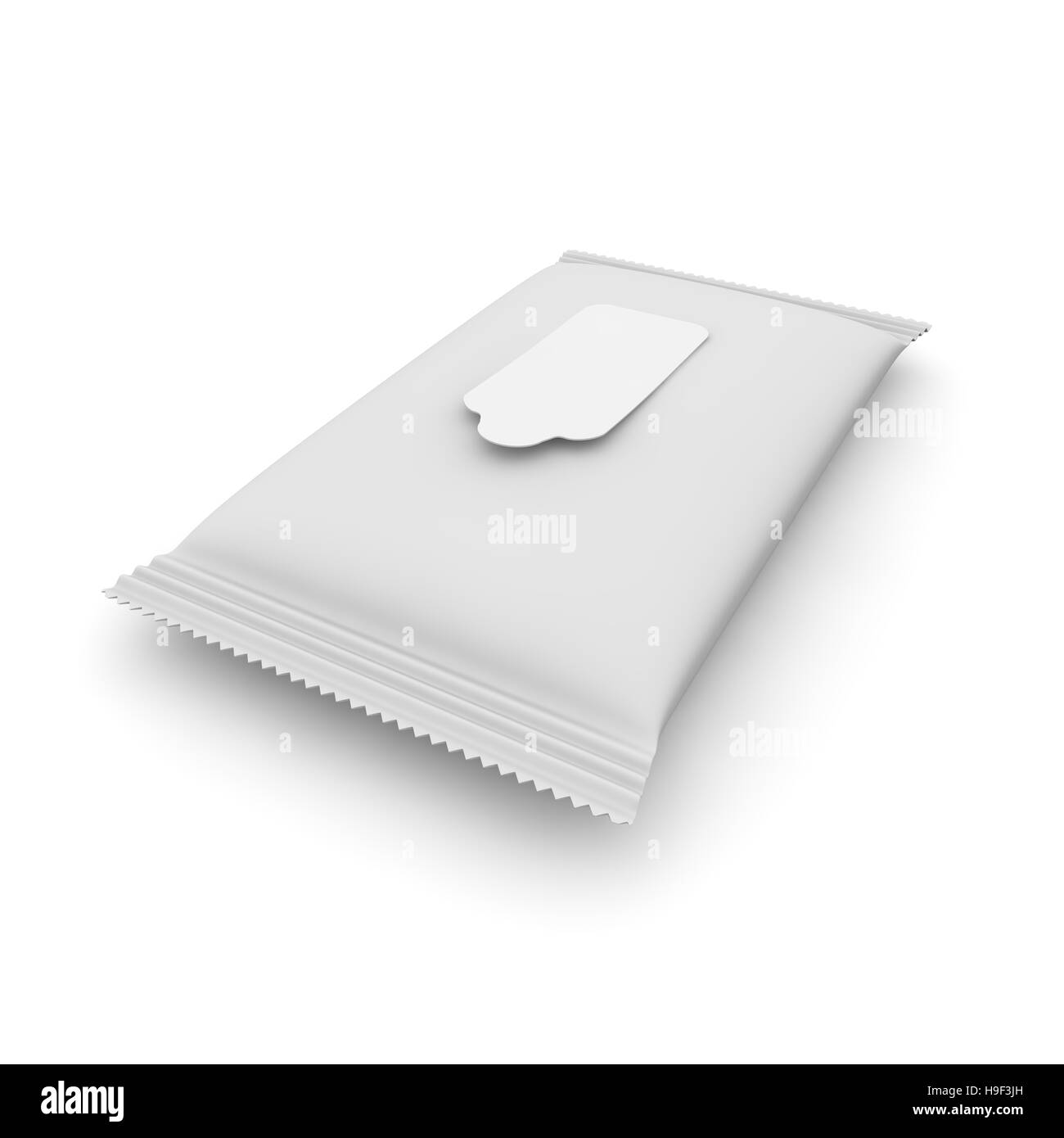 Big blank white napkins on an isolated background Stock Photo - Alamy