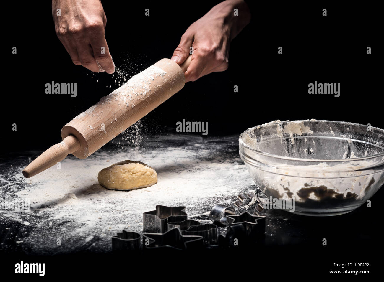 Using rolling pin hi-res stock photography and images - Alamy