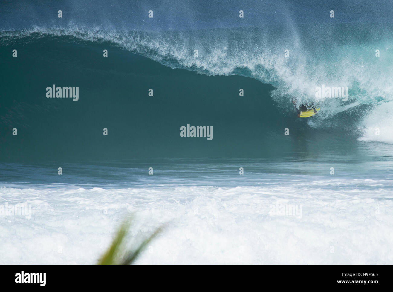 Very deep tube ride Stock Photo - Alamy