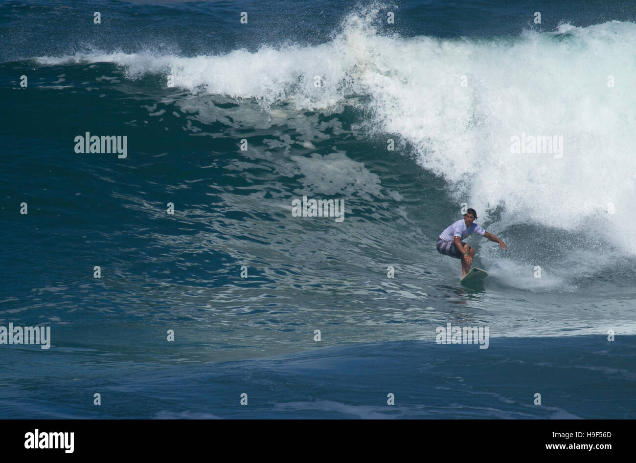 Backside bottom turn Stock Photo - Alamy