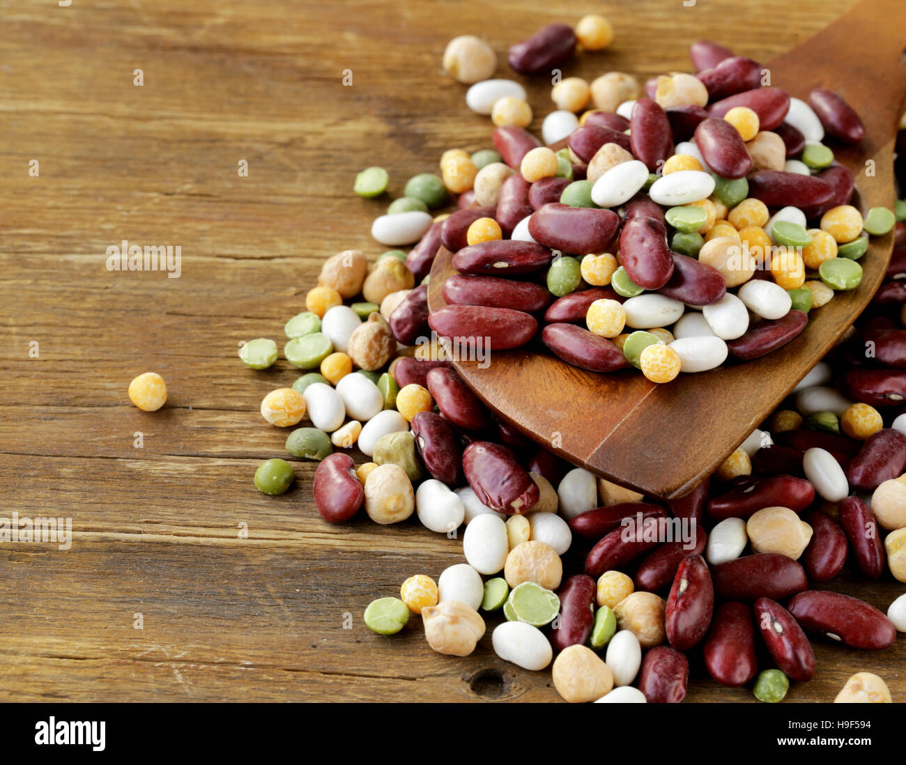 Mix of beans peas hi-res stock photography and images - Alamy
