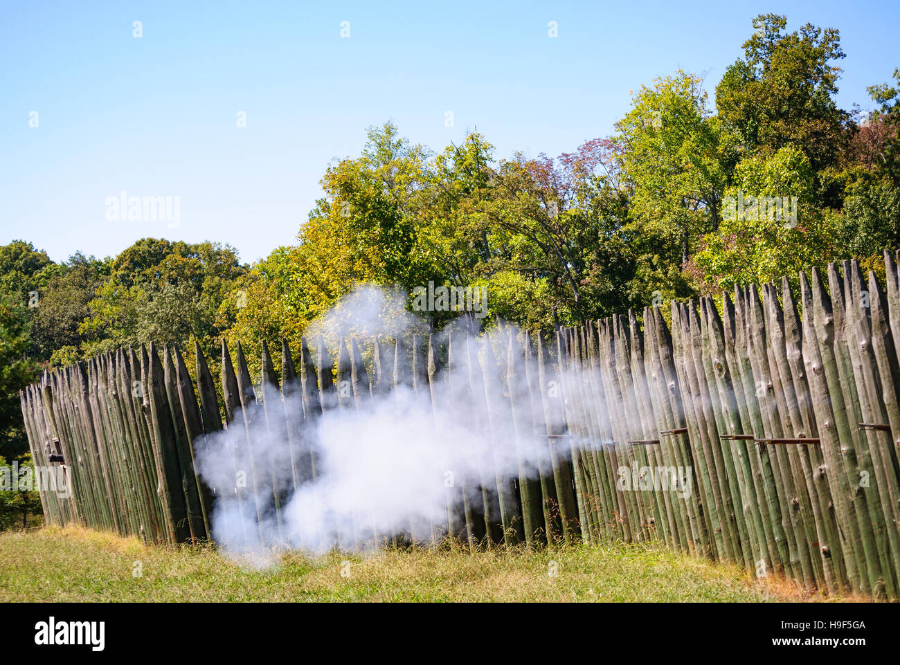 Fort Loudoun State Historic Site Stock Photo - Alamy
