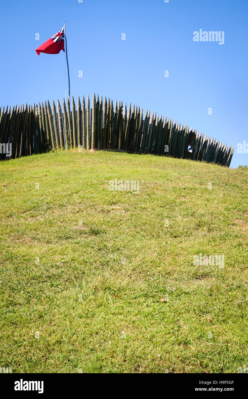Fort Loudoun State Historic Site Stock Photo - Alamy