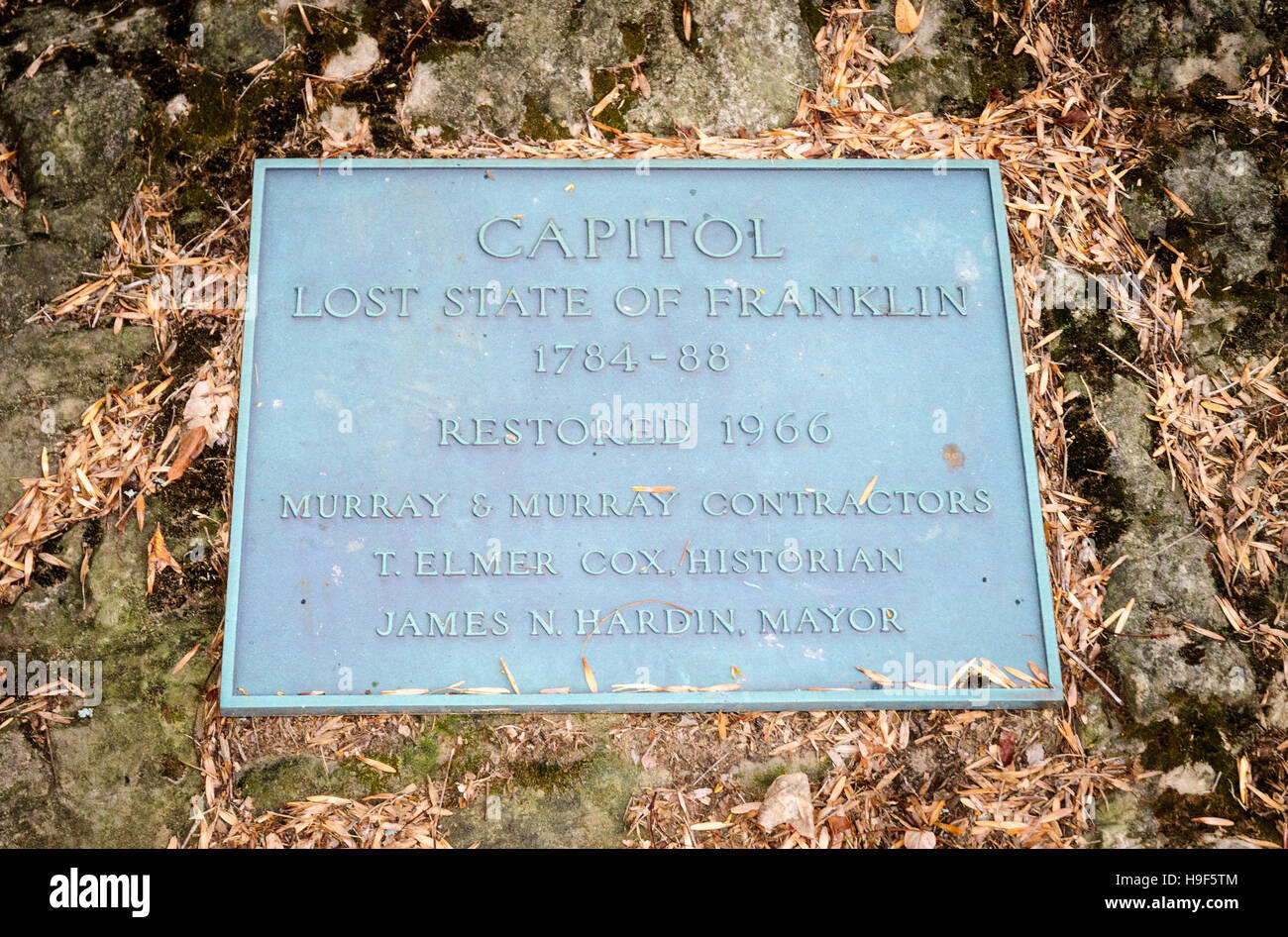 Capitol of the State of Franklin Stock Photo - Alamy