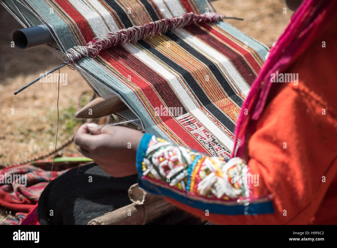 Inca weaving tradition hi-res stock photography and images - Alamy