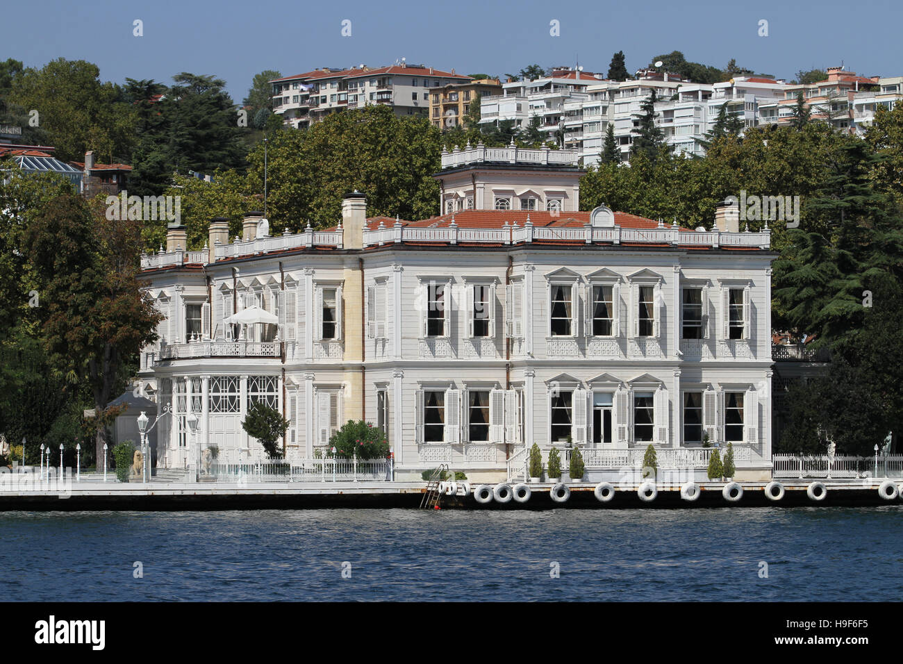 Building in Bosphorus Strait, Istanbul City, Turkey Stock Photo - Alamy