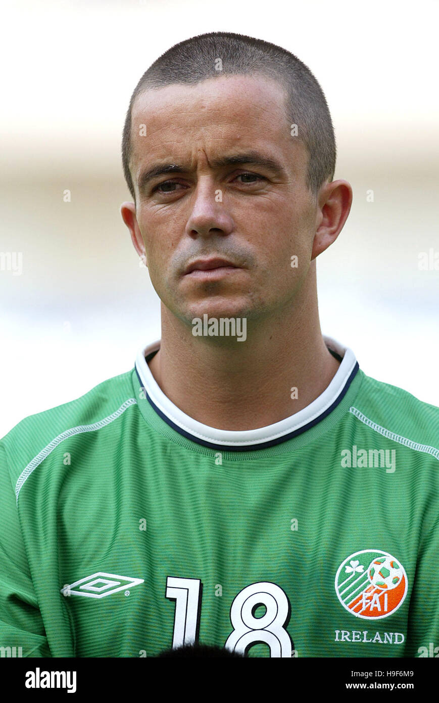 GARY KELLY REPUBLIC OF IRELAND. NIIGATA STADIUM NIIGATA JAPAN 01 June ...