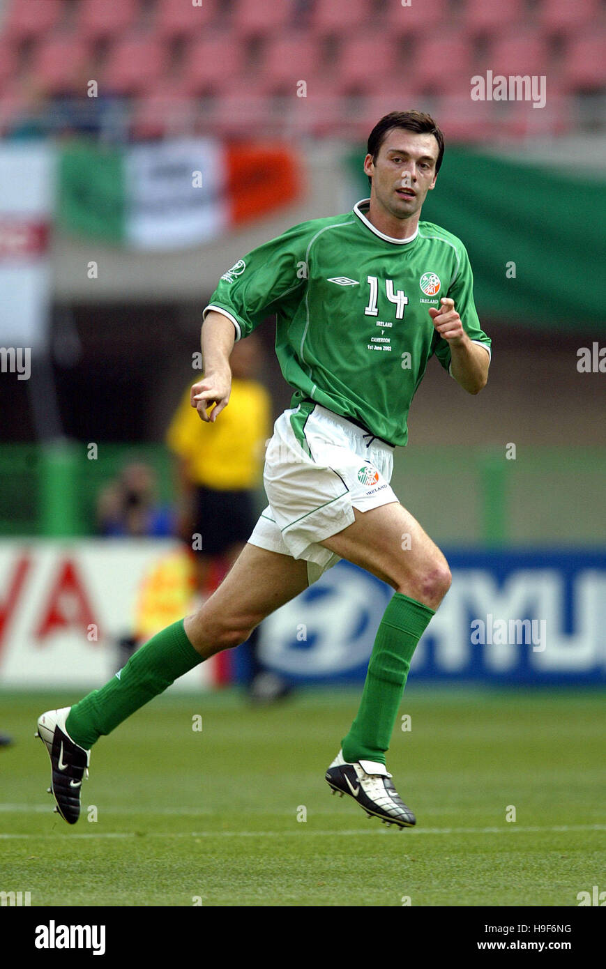 GARY BREEN REPUBLIC OF IRELAND NIIGATA STADIUM NIIGATA JAPAN 01 June ...