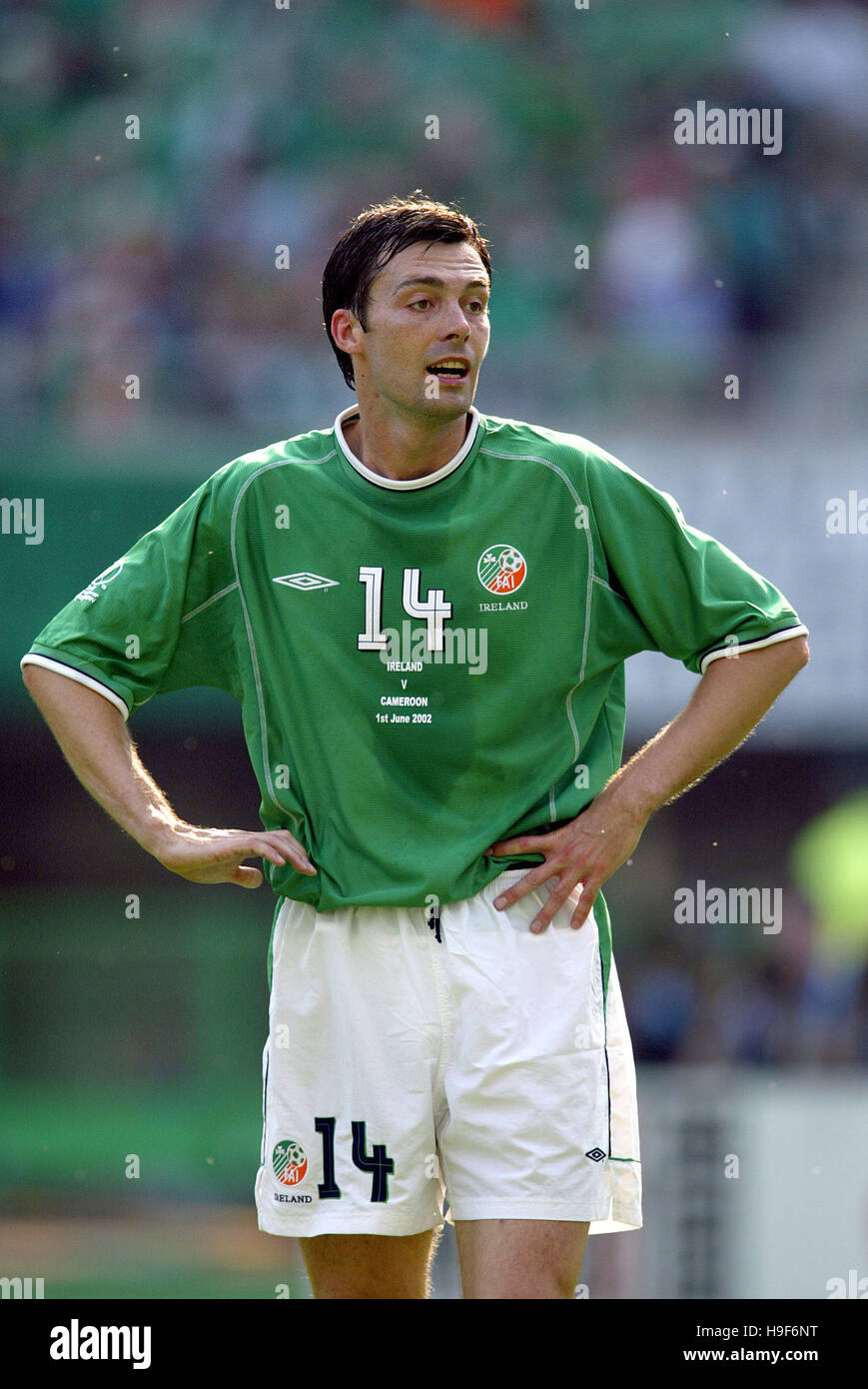GARY BREEN REPUBLIC OF IRELAND NIIGATA STADIUM NIIGATA JAPAN 01 June ...