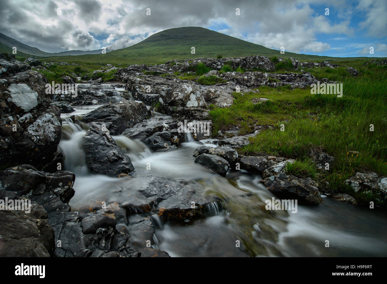Mountain stream on the Isle of Mull, Scotland Stock Photo - Alamy