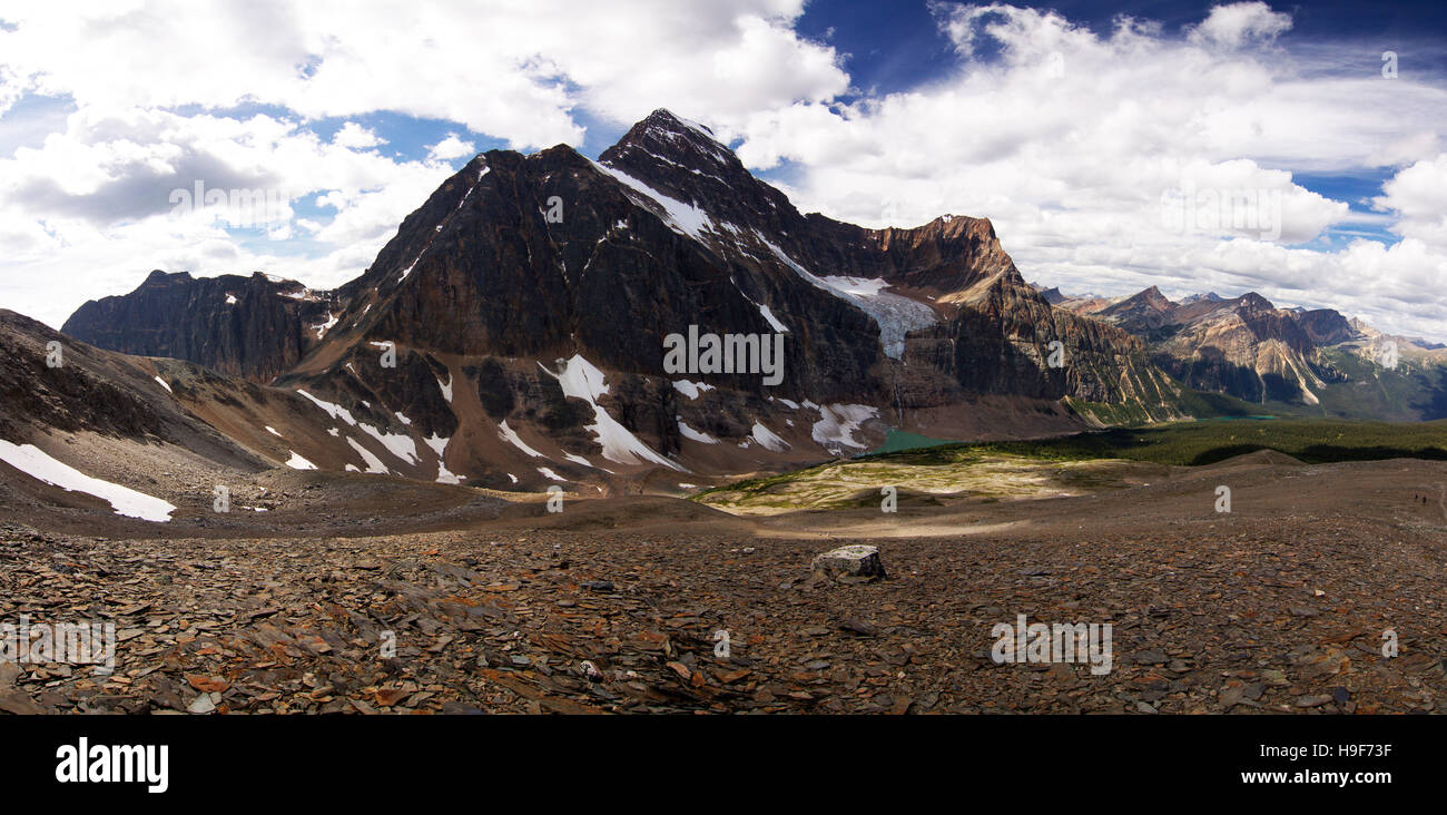 Panoramic snow mountains hi-res stock photography and images - Alamy
