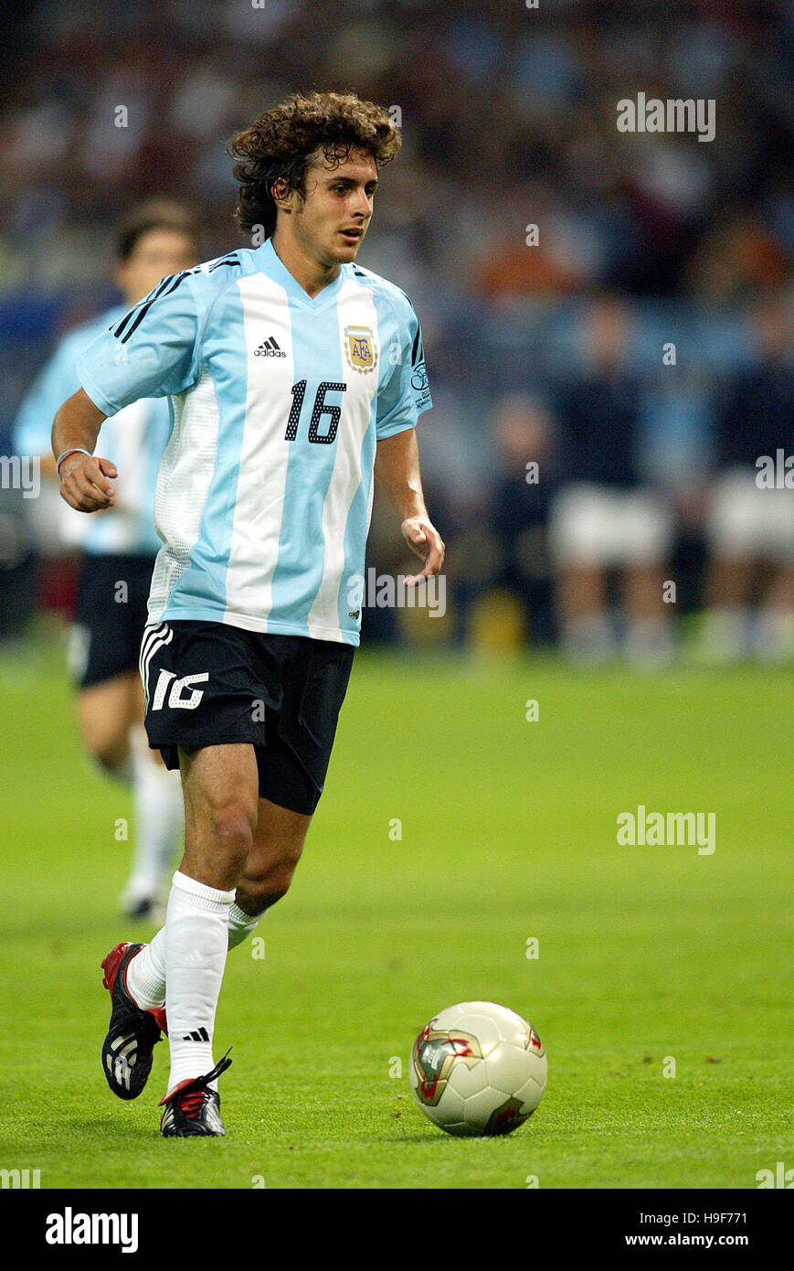 Pablo aimar is for the ball by High Resolution Stock Photography and ...