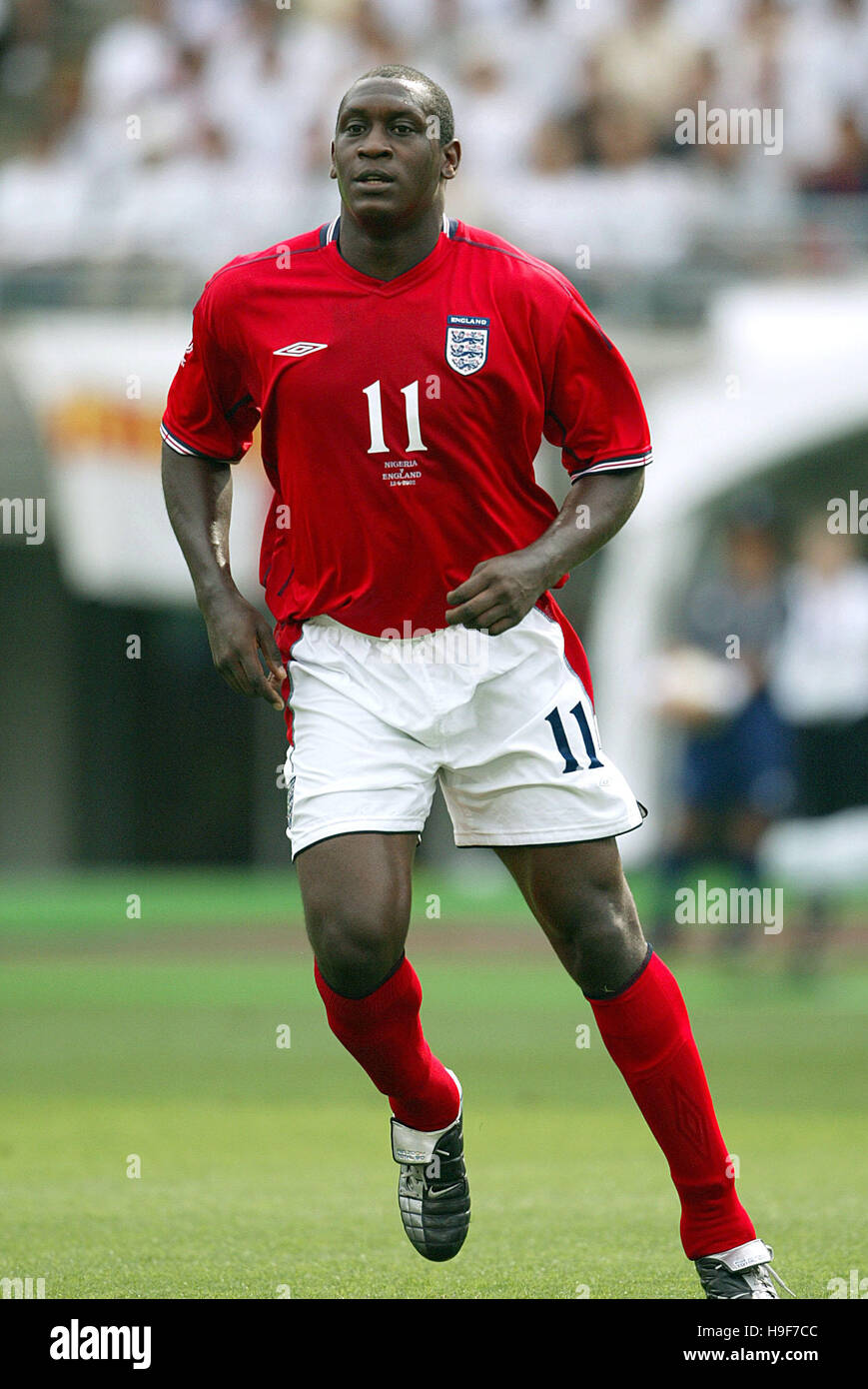 EMILE HESKEY ENGLAND & LIVERPOOL FC OSAKA STADIUM OSAKA JAPAN 12 June ...