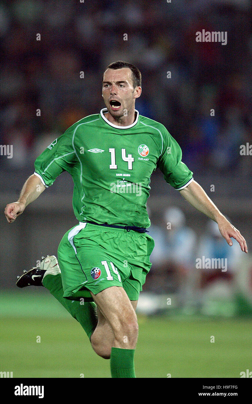GARY BREEN REPUBLIC OF IRELAND YOKOHAMA STADIUM YOKOHAMA JAPAN 11 June ...