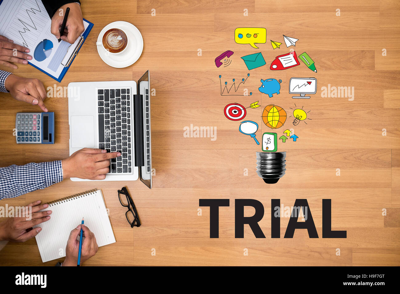 Corporate businessman trial hi-res stock photography and images - Alamy