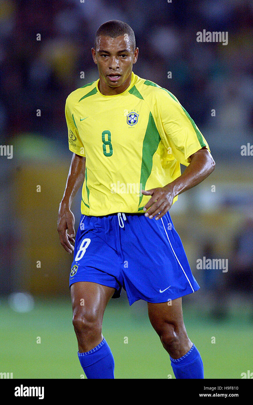 GILBERTO SILVA BRAZIL INTERNATIONAL STADIUM YOKOHAMA JAPAN 30 June 2002 ...