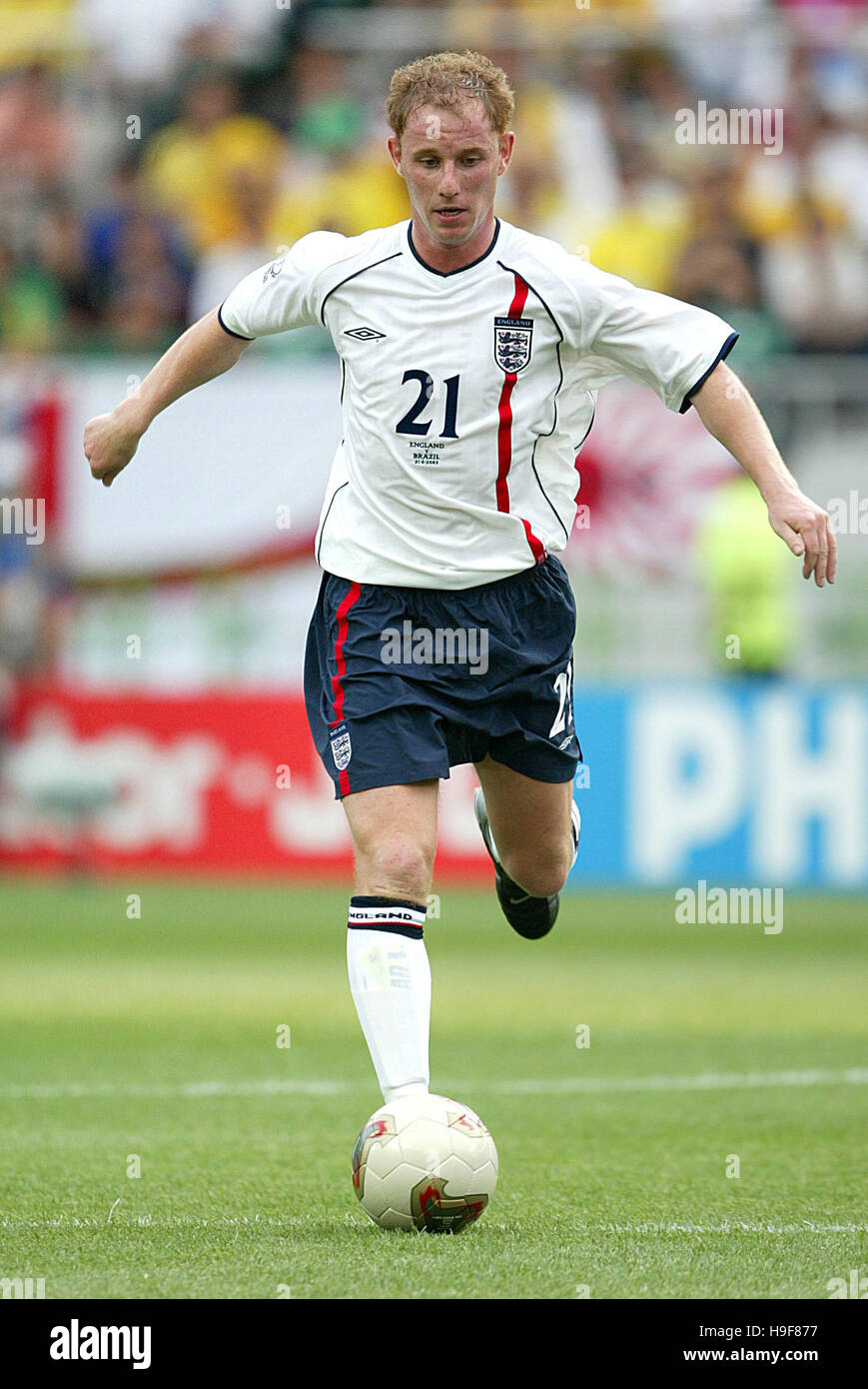 NICKY BUTT ENGLAND & MANCHESTER UNITED FC ECOPA STADIUM SHIZUOKA JAPAN ...
