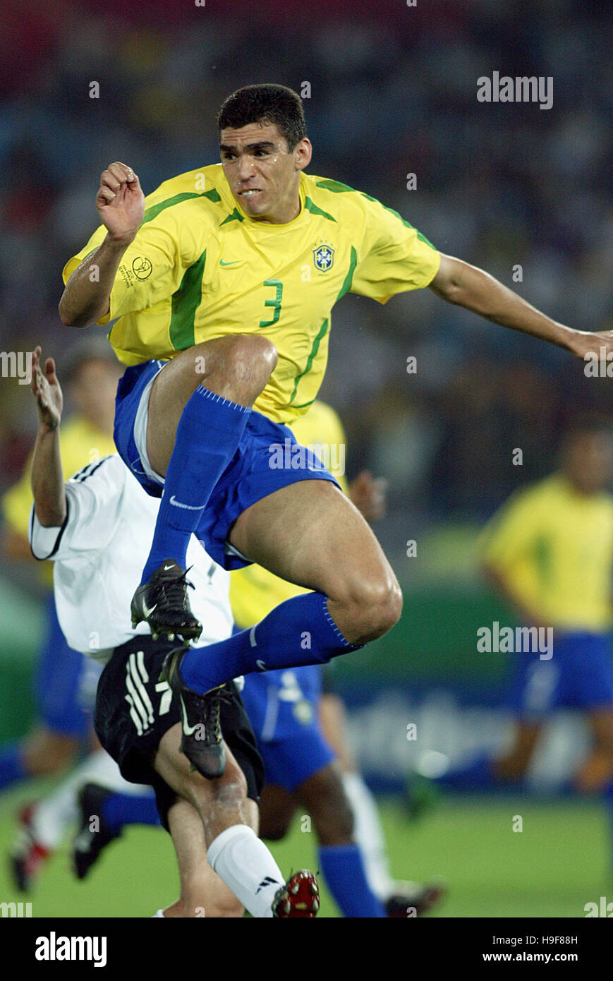 LUCIO BRAZIL INTERNATIONAL STADIUM YOKOHAMA JAPAN 30 June 2002 Stock ...