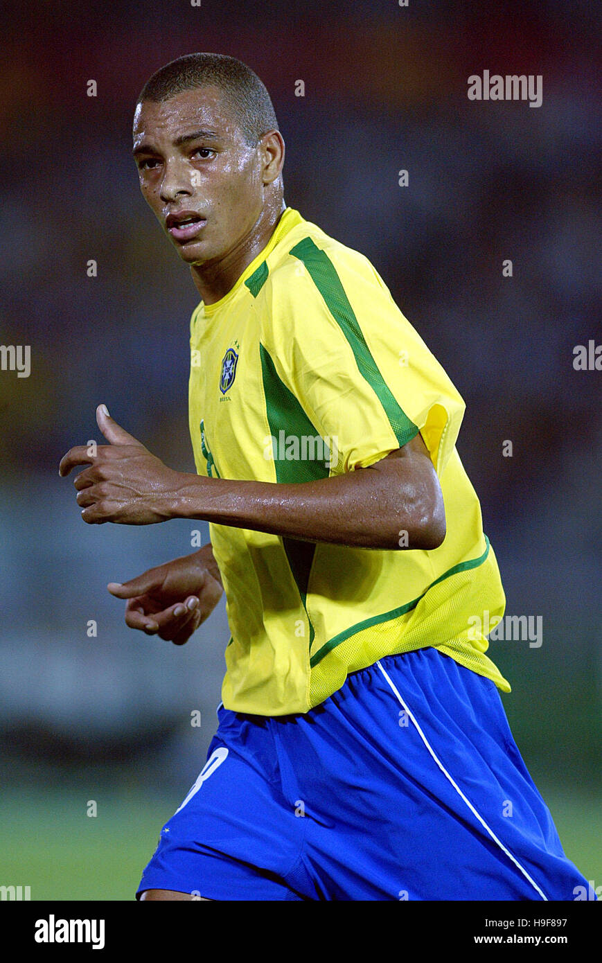 GILBERTO SILVA BRAZIL INTERNATIONAL STADIUM YOKOHAMA JAPAN 30 June 2002 ...