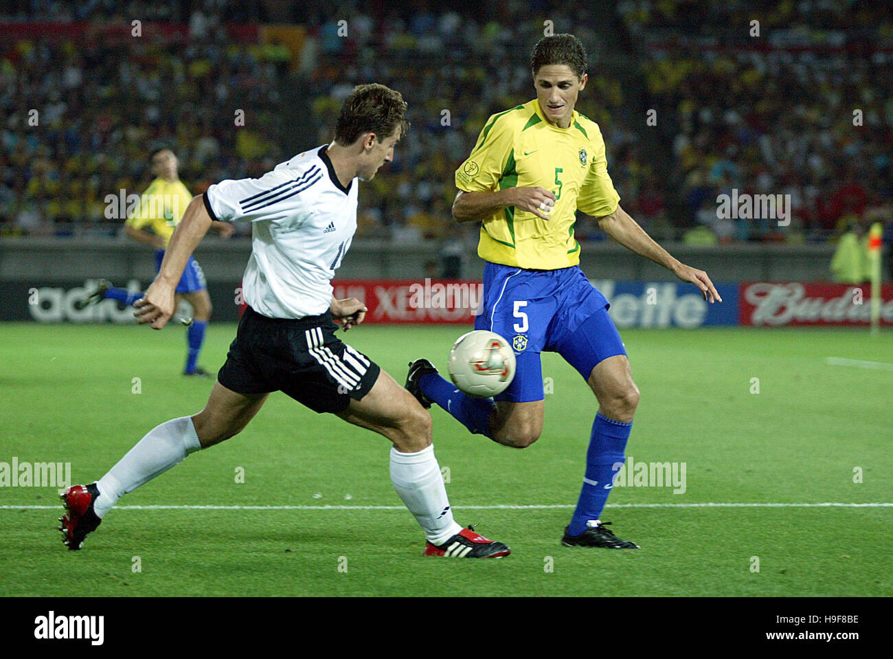 EDMILSON & MIROSLAV KLOSE GERMANY V BRAZIL INTERNATIONAL STADIUM ...