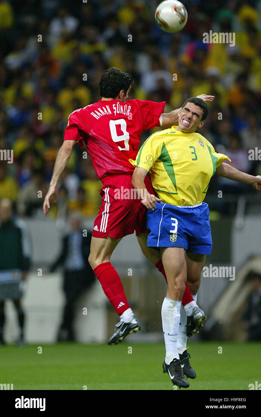 HAKAN SUKUR & LUCIO BRAZIL V TURKEY SAITAMA STADIUM SAITAMA JAPAN 26 ... HAKAN SUKUR & LUCIO BRAZIL V TURKEY SAITAMA STADIUM SAITAMA JAPAN 26 ...