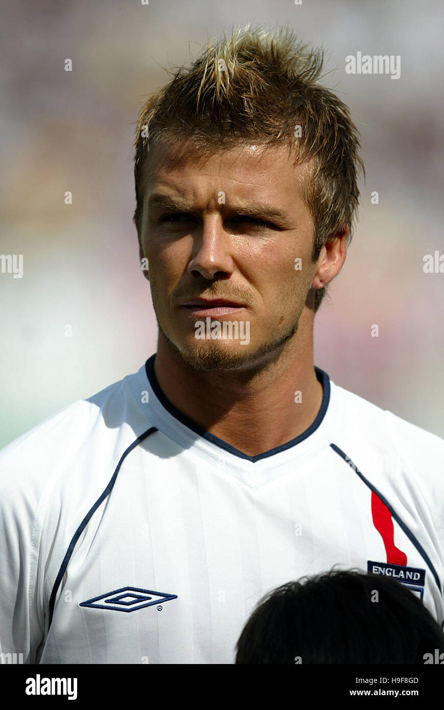 DAVID BECKHAM ENGLAND & MANCHESTER UNITED FC SHIZUOKA STADIUM ECOPA ...