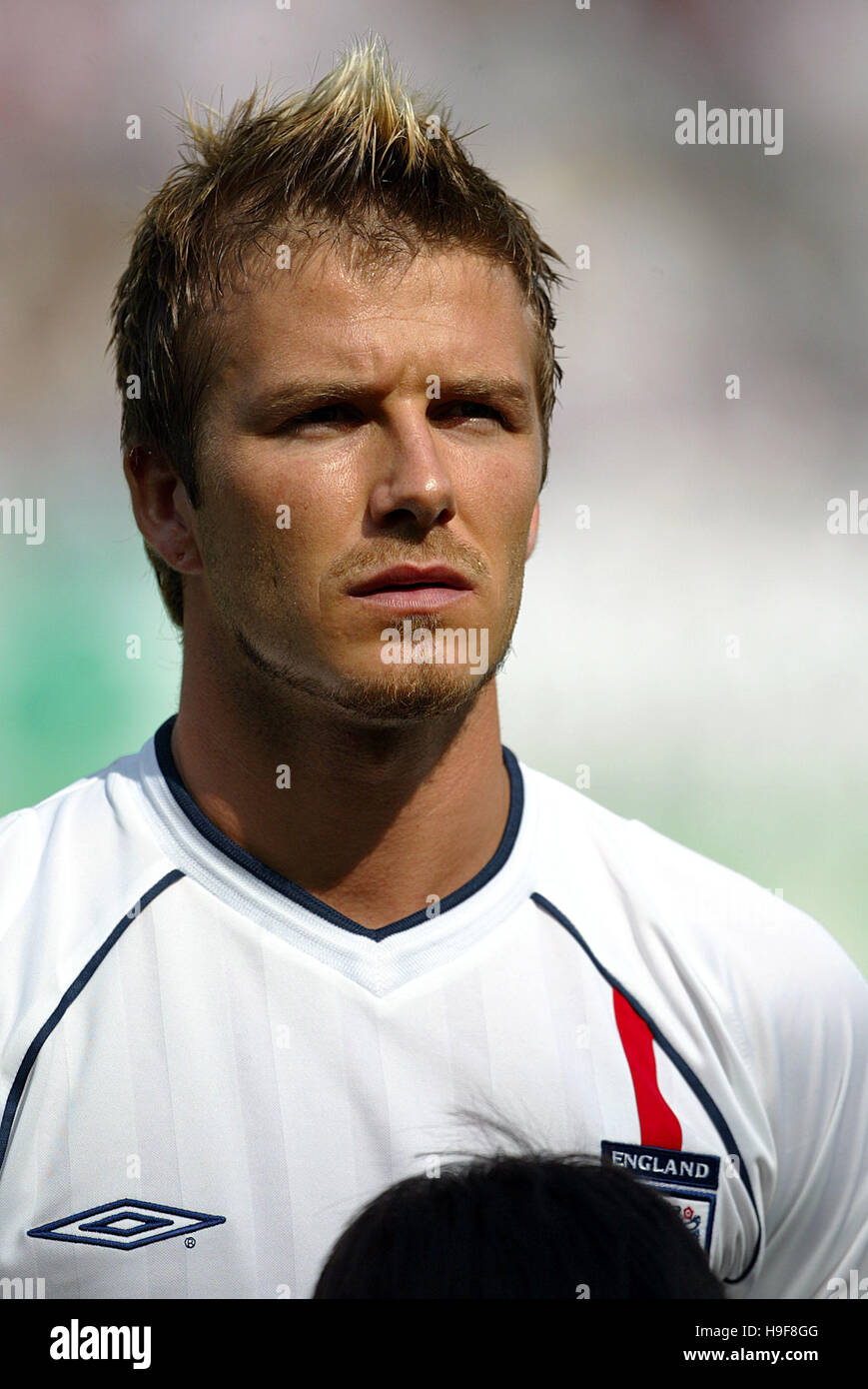 DAVID BECKHAM ENGLAND & MANCHESTER UNITED FC SHIZUOKA STADIUM ECOPA ...