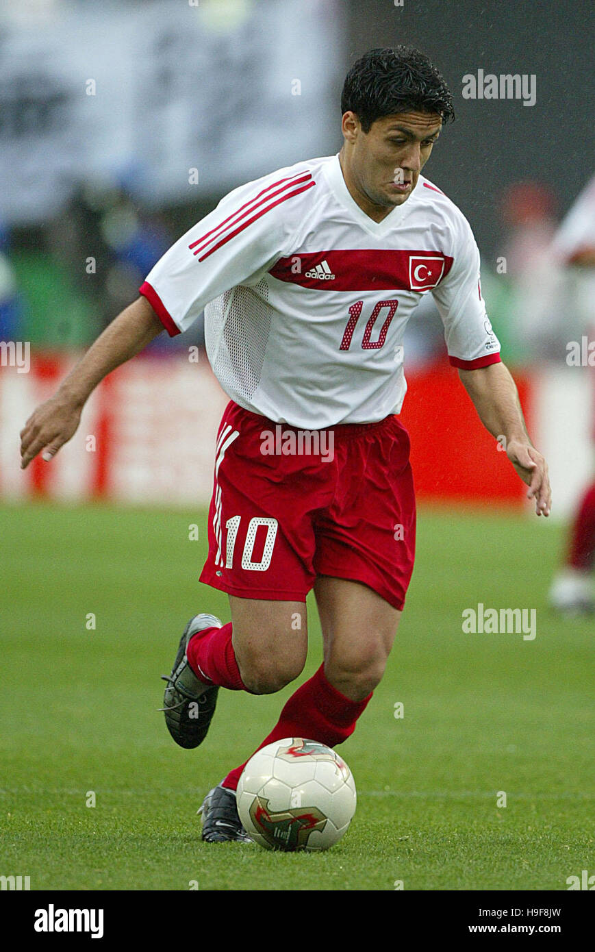 YILDIRAY BASTURK TURKEY & BAYER LEVERKUSEN FC MIYAGI STADIUM MIYAGI ...