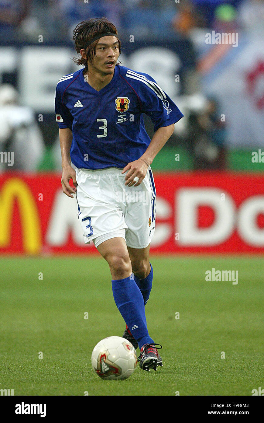NAOKI MATSUDA JAPAN MIYAGI STADIUM MIYAGI JAPAN 18 June 2002 Stock ...
