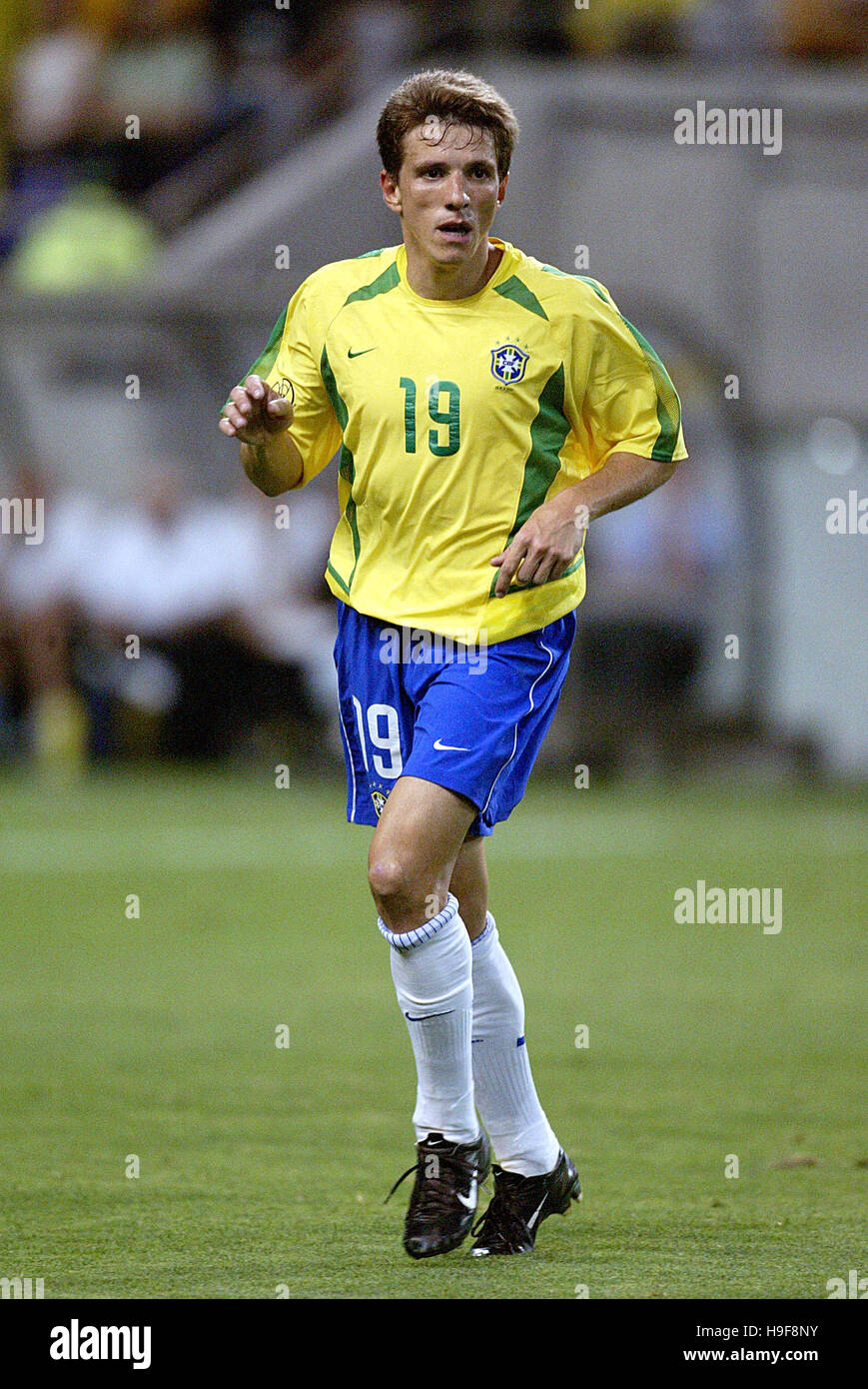 JUNINHO BRAZIL KOBE WING STADIUM KOBE JAPAN 17 June 2002 Stock Photo ...