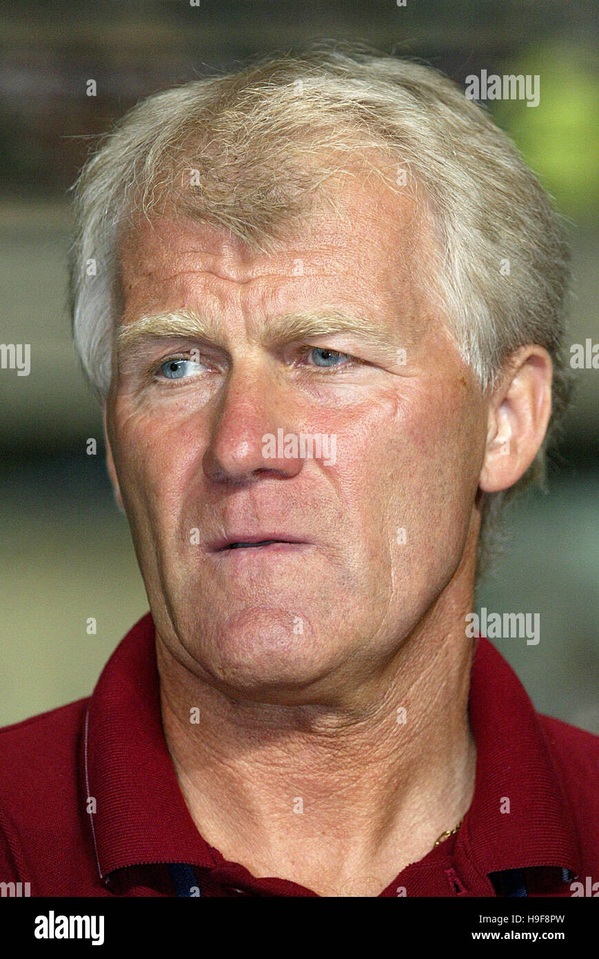 MORTEN OLSEN DENMARK MANAGER NIIGATA STADIUM BIG SWAN NIIGATA JAPAN 15 ...