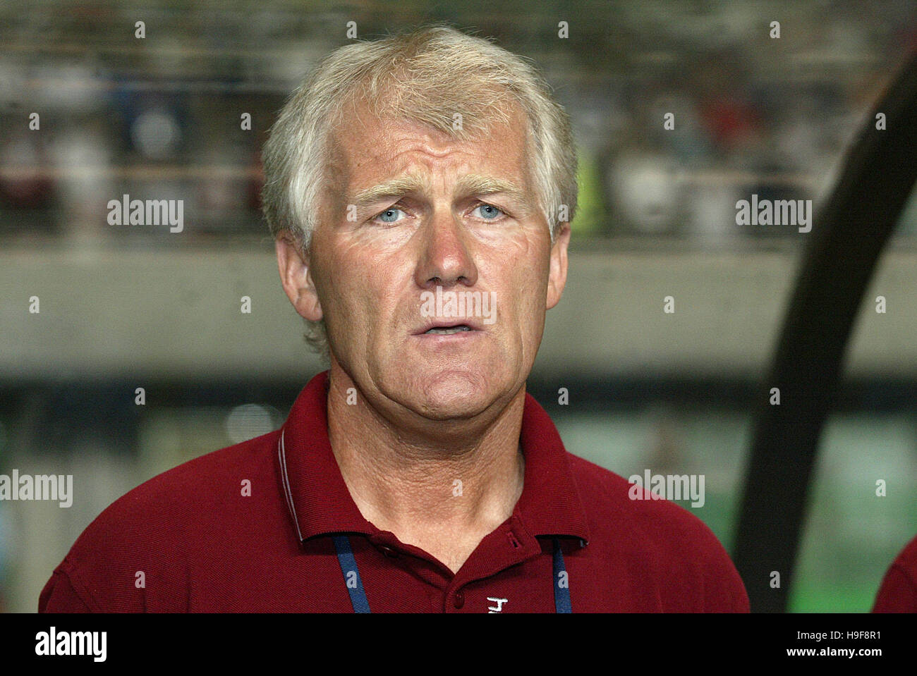 MORTEN OLSEN DENMARK MANAGER NIIGATA STADIUM BIG SWAN NIIGATA JAPAN 15 ...