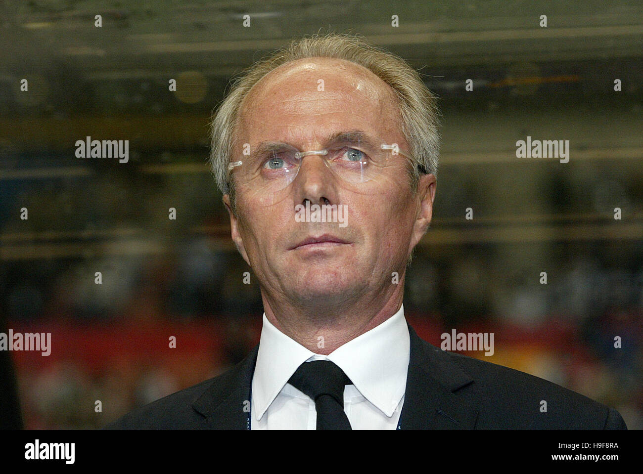 SVEN GORAN ERIKSSON ENGLAND MANAGER NIIGATA STADIUM BIG SWAN NIIGATA ...