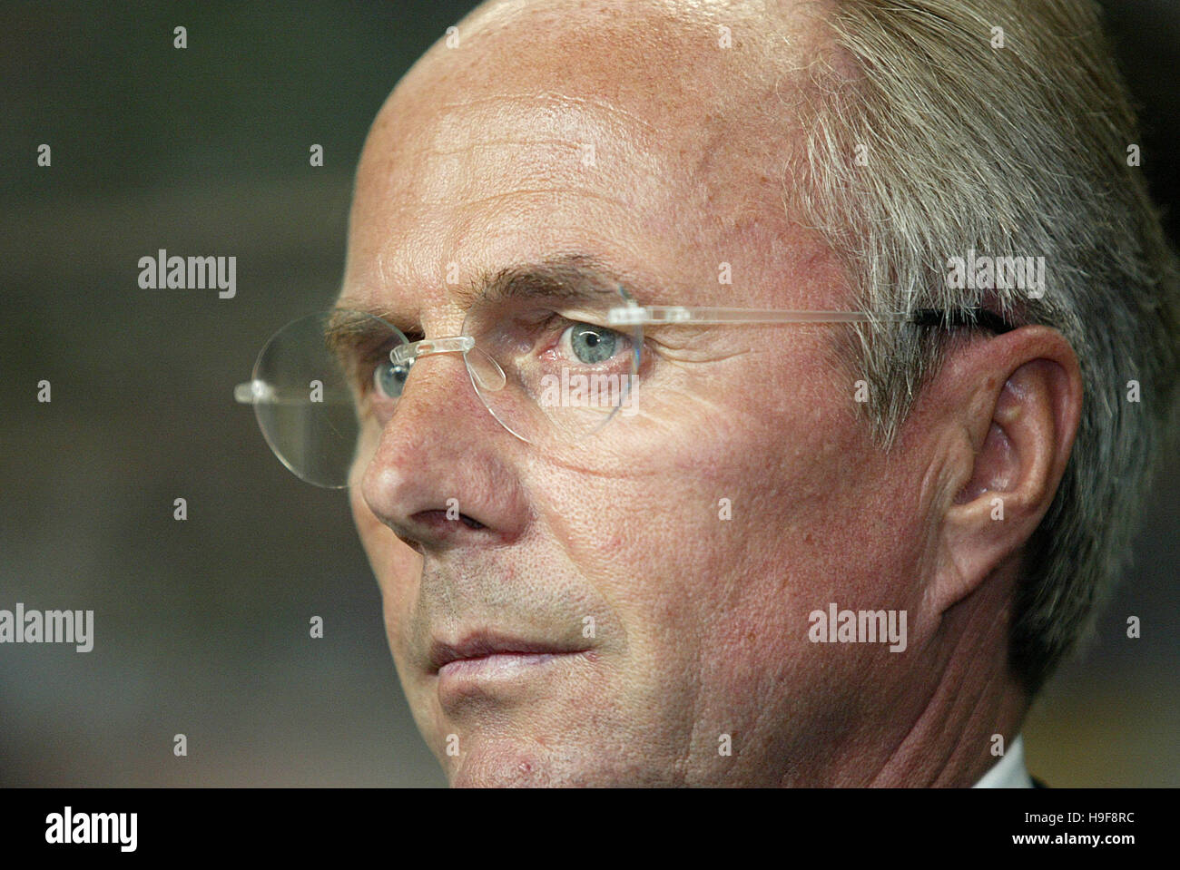SVEN GORAN ERIKSSON ENGLAND MANAGER NIIGATA STADIUM BIG SWAN NIIGATA ...