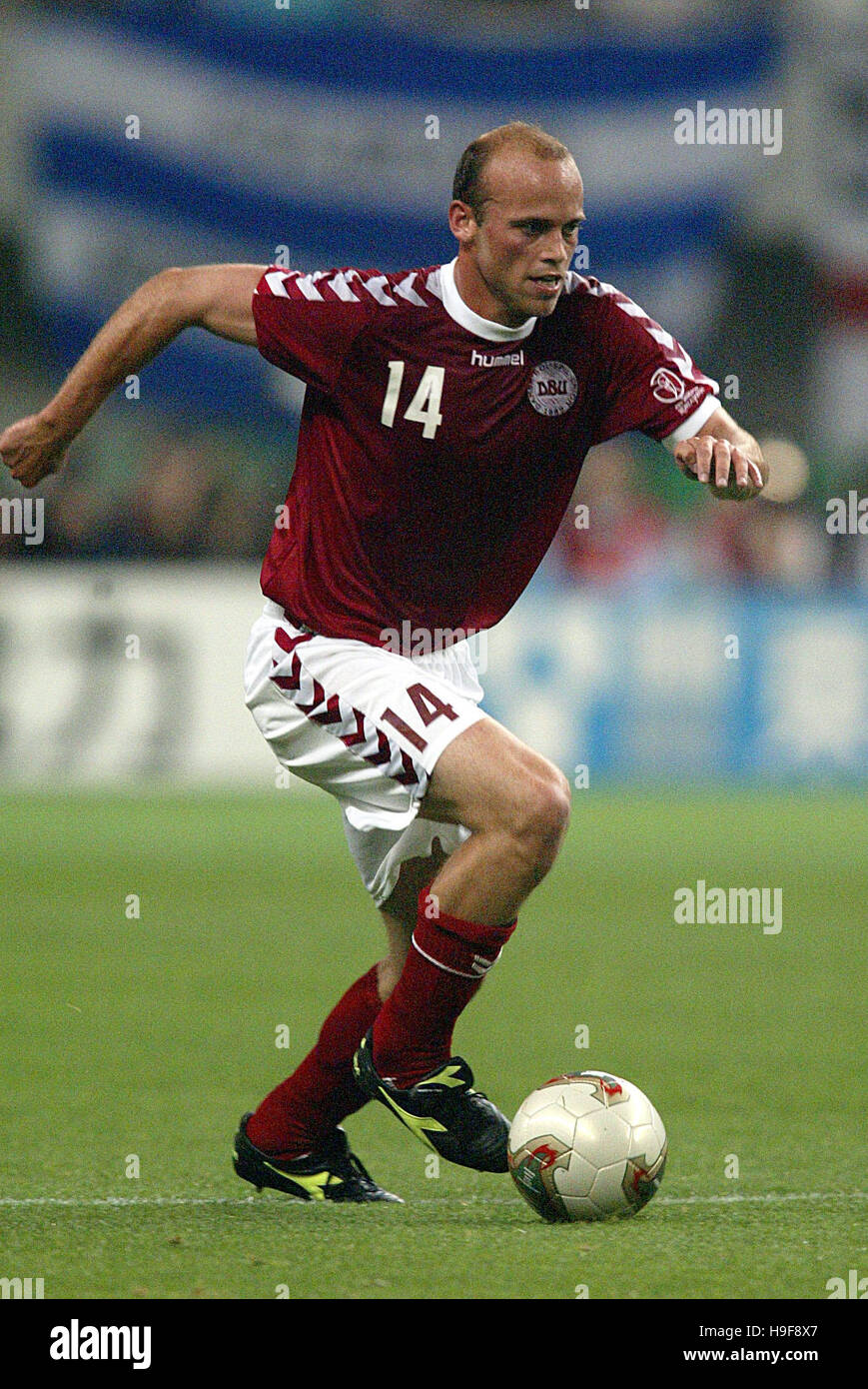 CLAUS JENSEN DENMARK & CHARLTON ATHLETIC FC NIIGATA STADIUM BIG SWAN ...