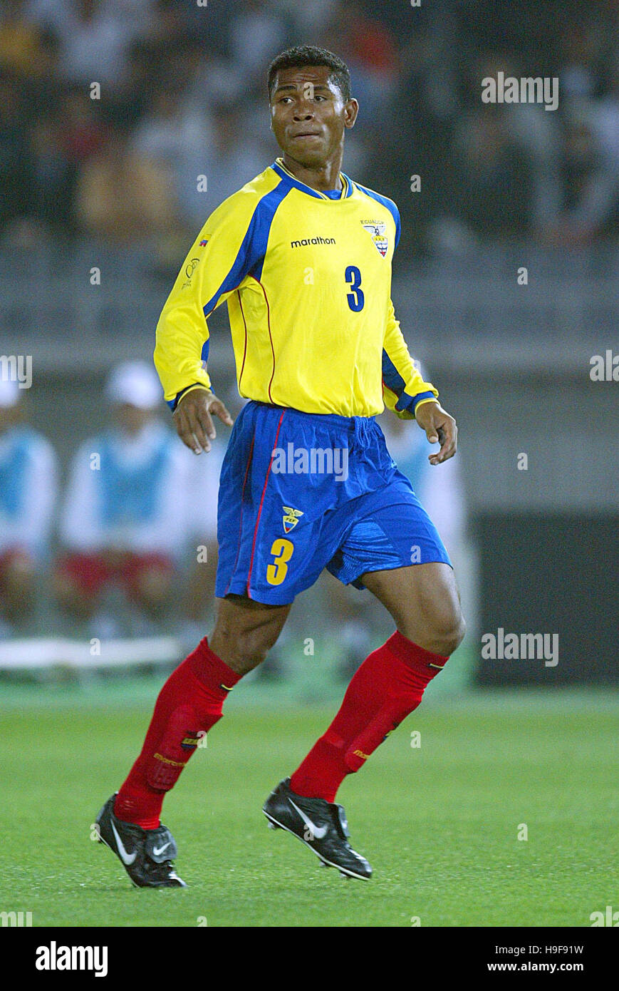IVAN HURTADO ECUADOR INTERNATIONAL STADIUM YOKOHAMA JAPAN 13 June 2002 ...