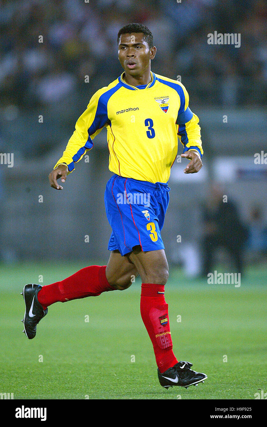 IVAN HURTADO ECUADOR INTERNATIONAL STADIUM YOKOHAMA JAPAN 13 June 2002 ...