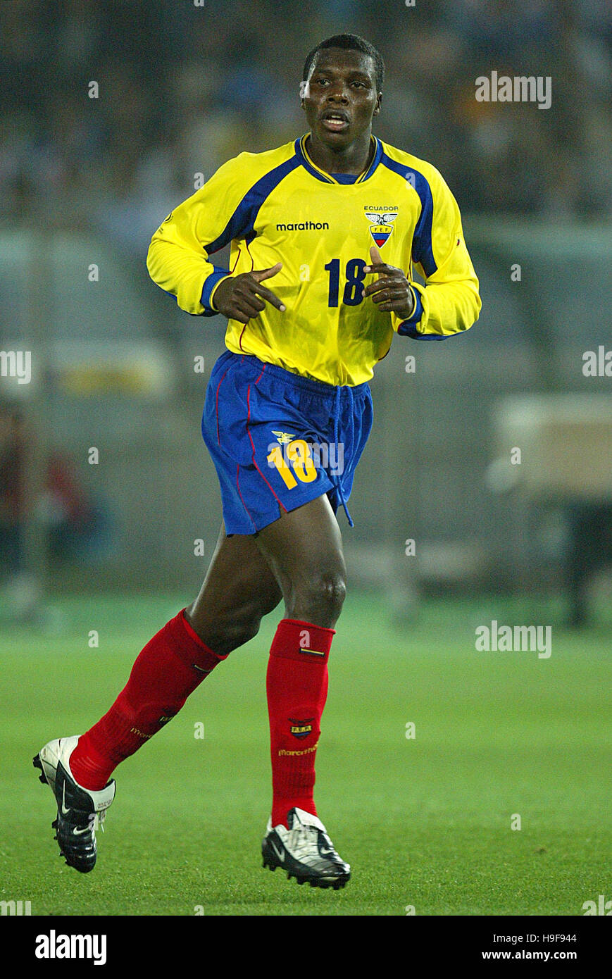 CARLOS TENORIO ECUADOR INTERNATIONAL STADIUM YOKOHAMA JAPAN 13 June ...