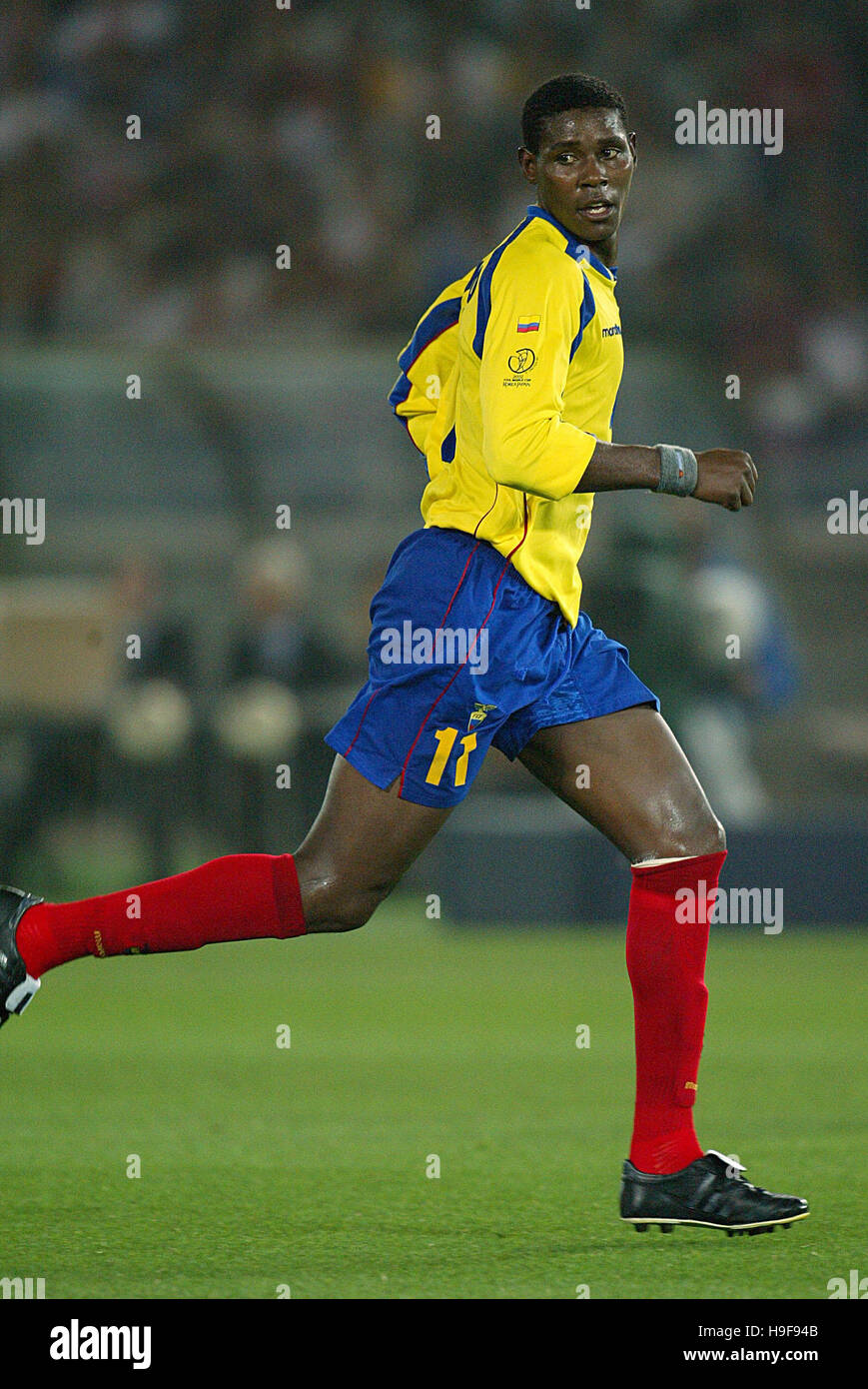 AGUSTIN DELGADO ECUADOR INTERNATIONAL STADIUM YOKOHAMA JAPAN 13 June ...