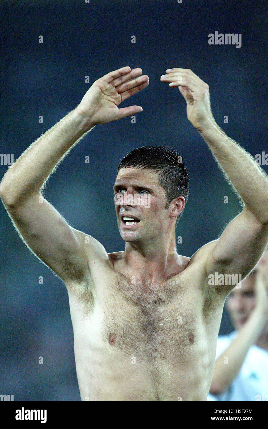 Niall quinn celebrating hi-res stock photography and images - Alamy