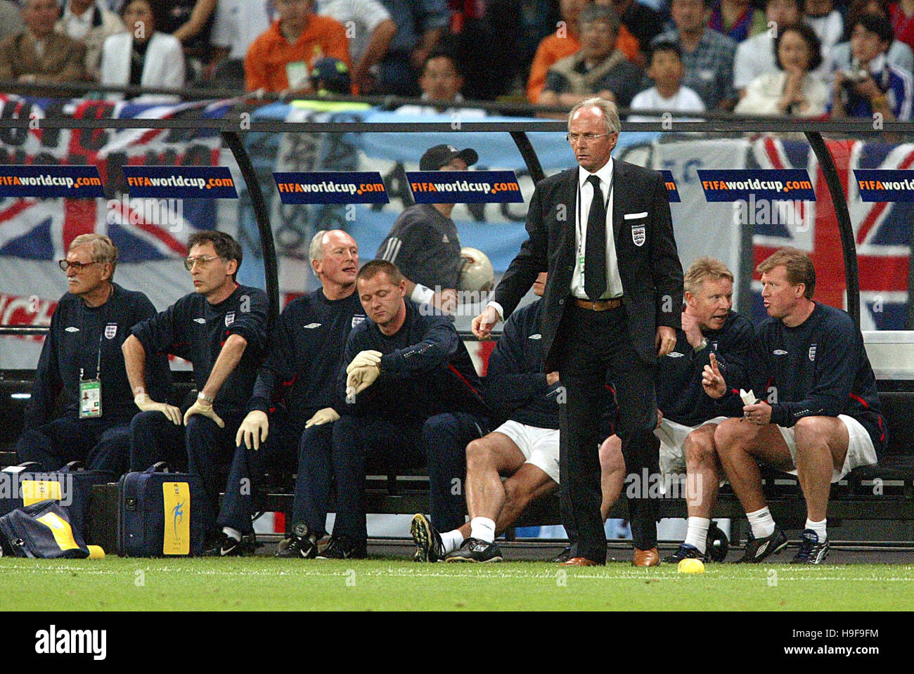 SVEN GORAN ERIKSSON ENGLAND MANAGER SAPPORO DOME SAPPORO JAPAN 07 June ...
