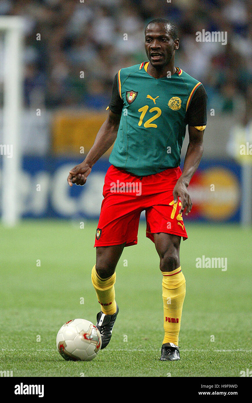 LAUREN. CAMEROON & ARSENAL FC SAITAMA STADIUM SAITAMA JAPAN 06 June ...