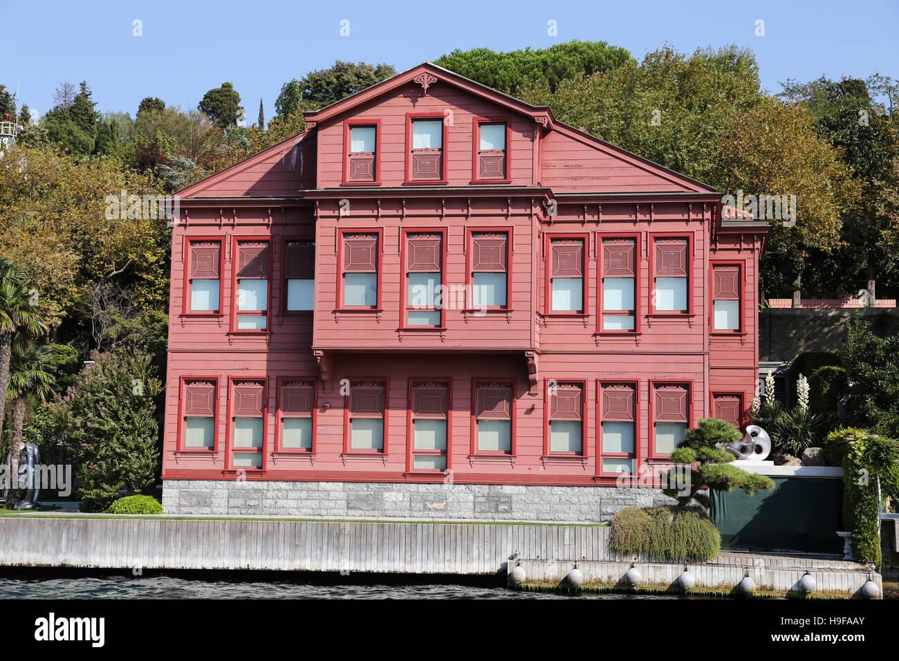 Building in Bosphorus Strait, Istanbul City, Turkey Stock Photo - Alamy