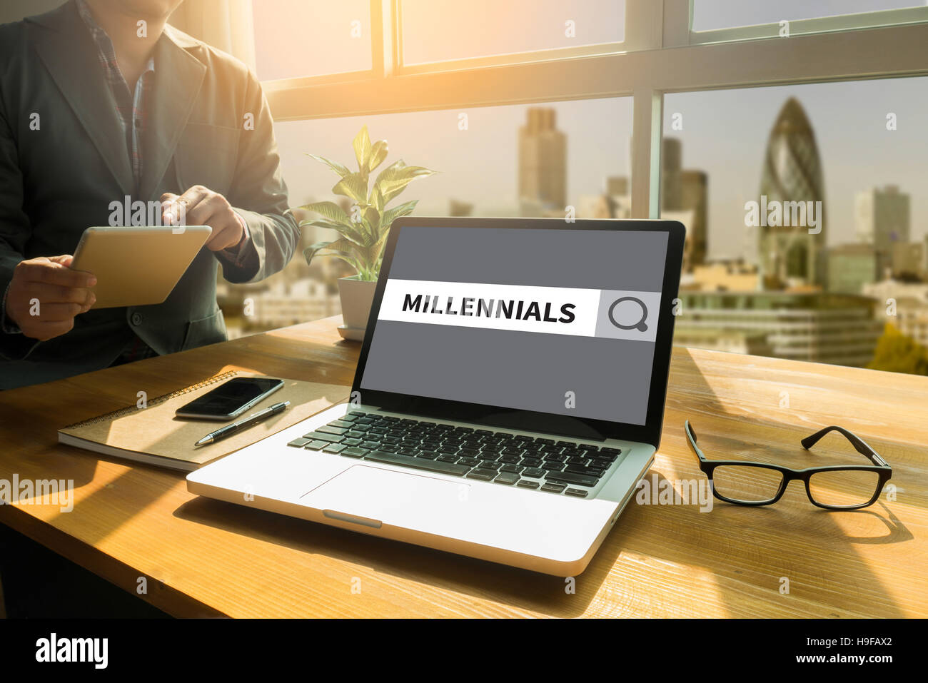 Millennials millennial generation word hi-res stock photography and ...