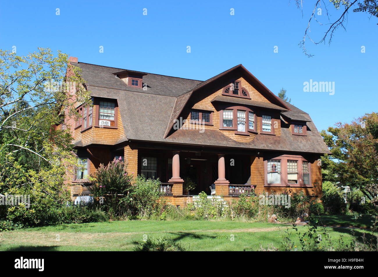 Comstock House, Shingle-style House, West Junior College, Santa Rosa ...