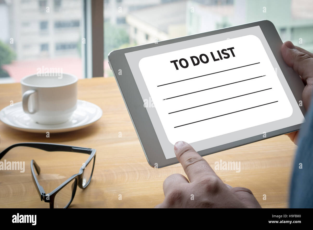 TO DO LIST Organization Management Stock Photo - Alamy