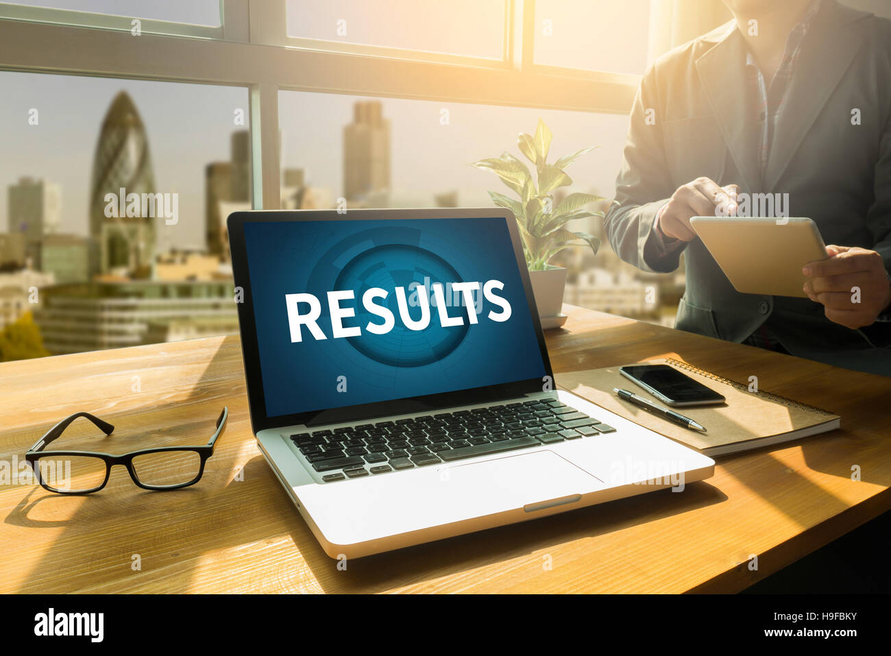 Results assessment effect efficiency hi-res stock photography and ...